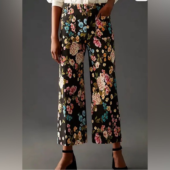 Maeve | Pants & Jumpsuits | New Maeve The Colette Cropped Wideleg Pants ...